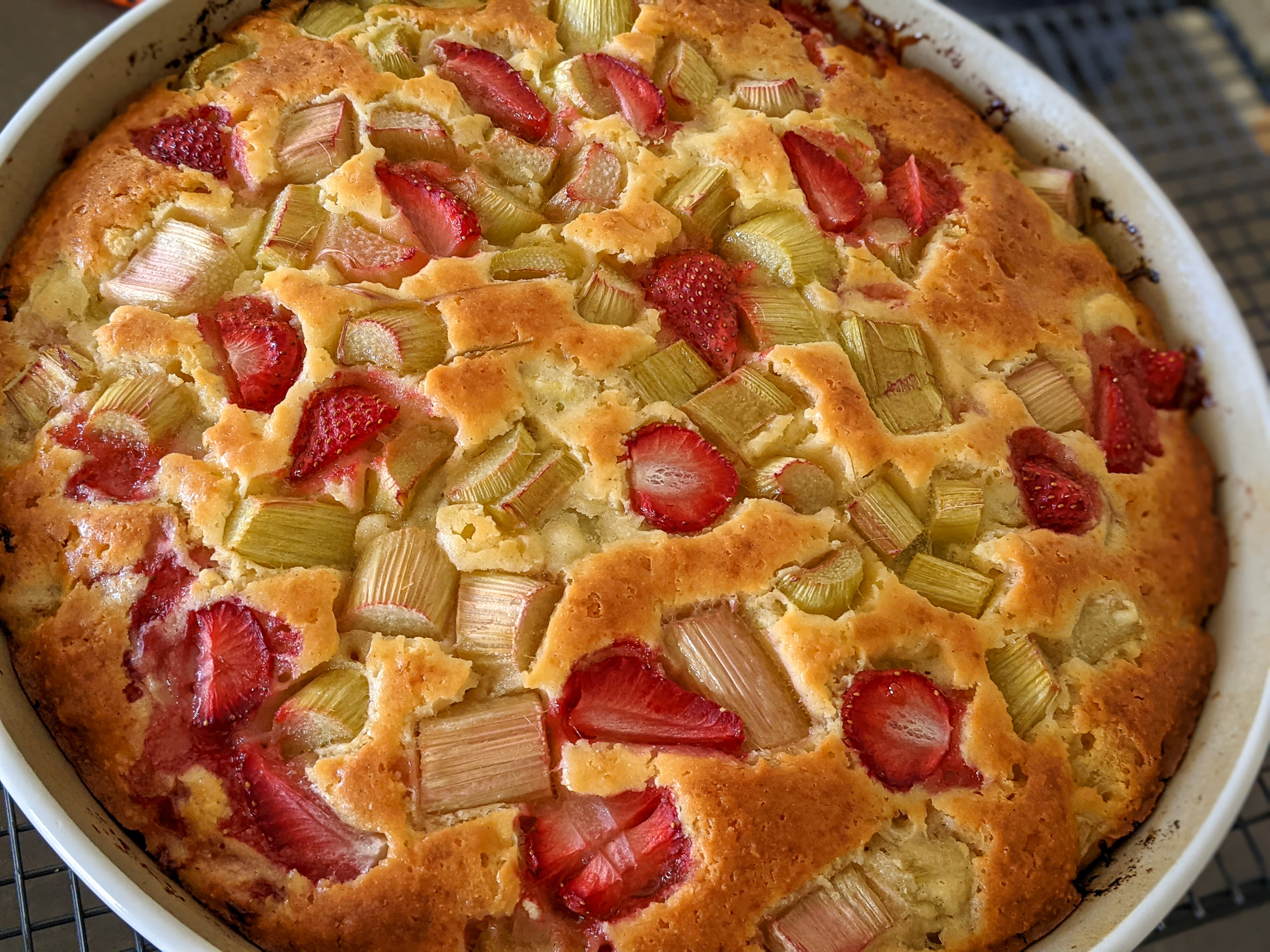 Erdbeer-Rhabarber Kuchen - SinaLeChef - selbstständige Pampered Chef ...